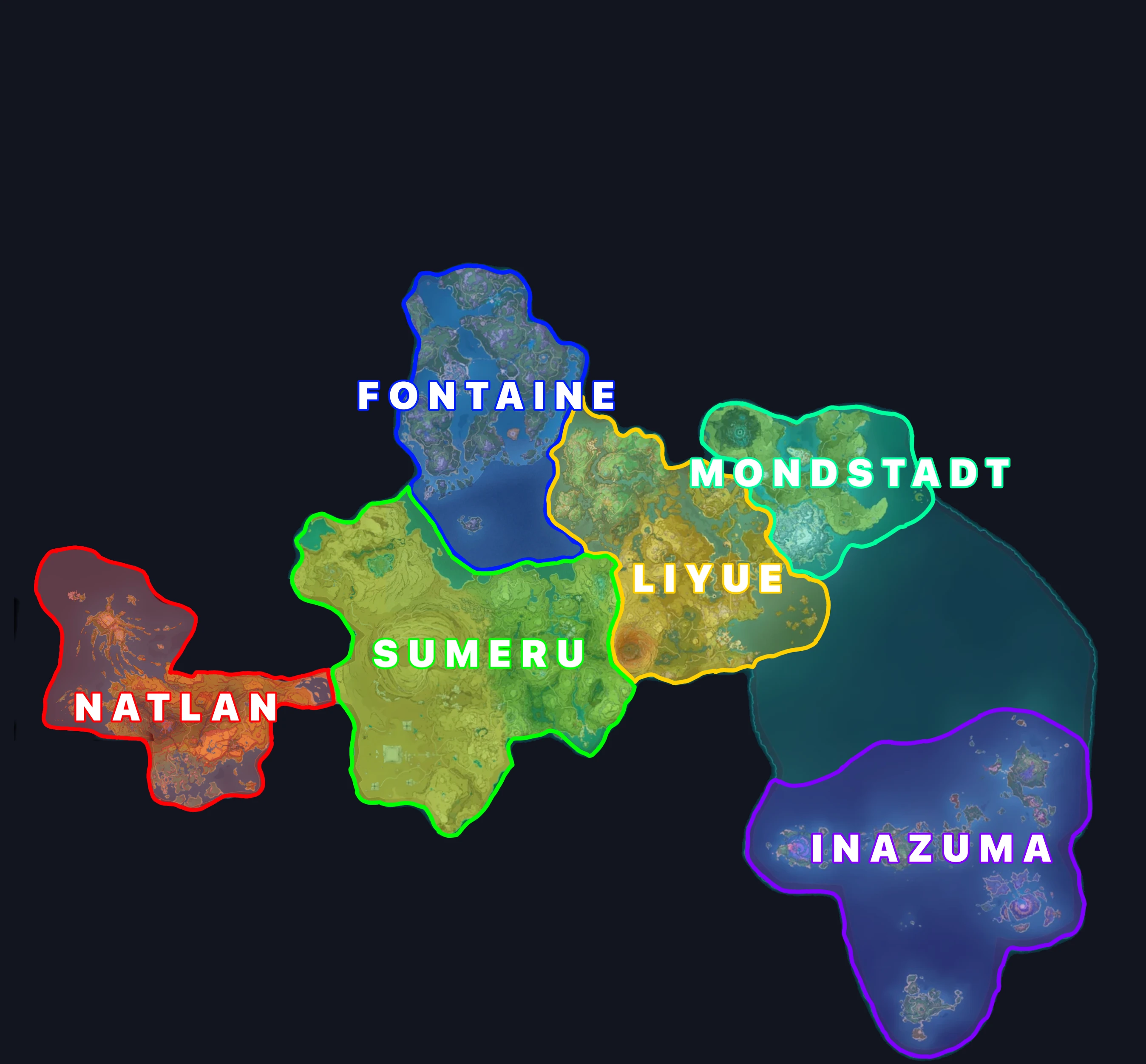 Genshin Impact Map Borders 5.2 Genshin Impact | HoYoLAB