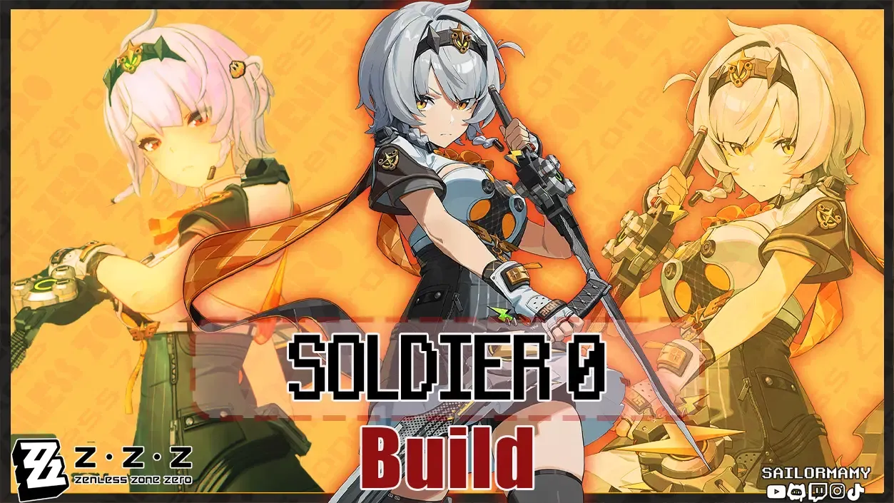 Soldier 0 - Anby || Build Card ⋅˚₊‧ ୨୧ ‧₊˚ Zenless Zone Zero Zenless ...