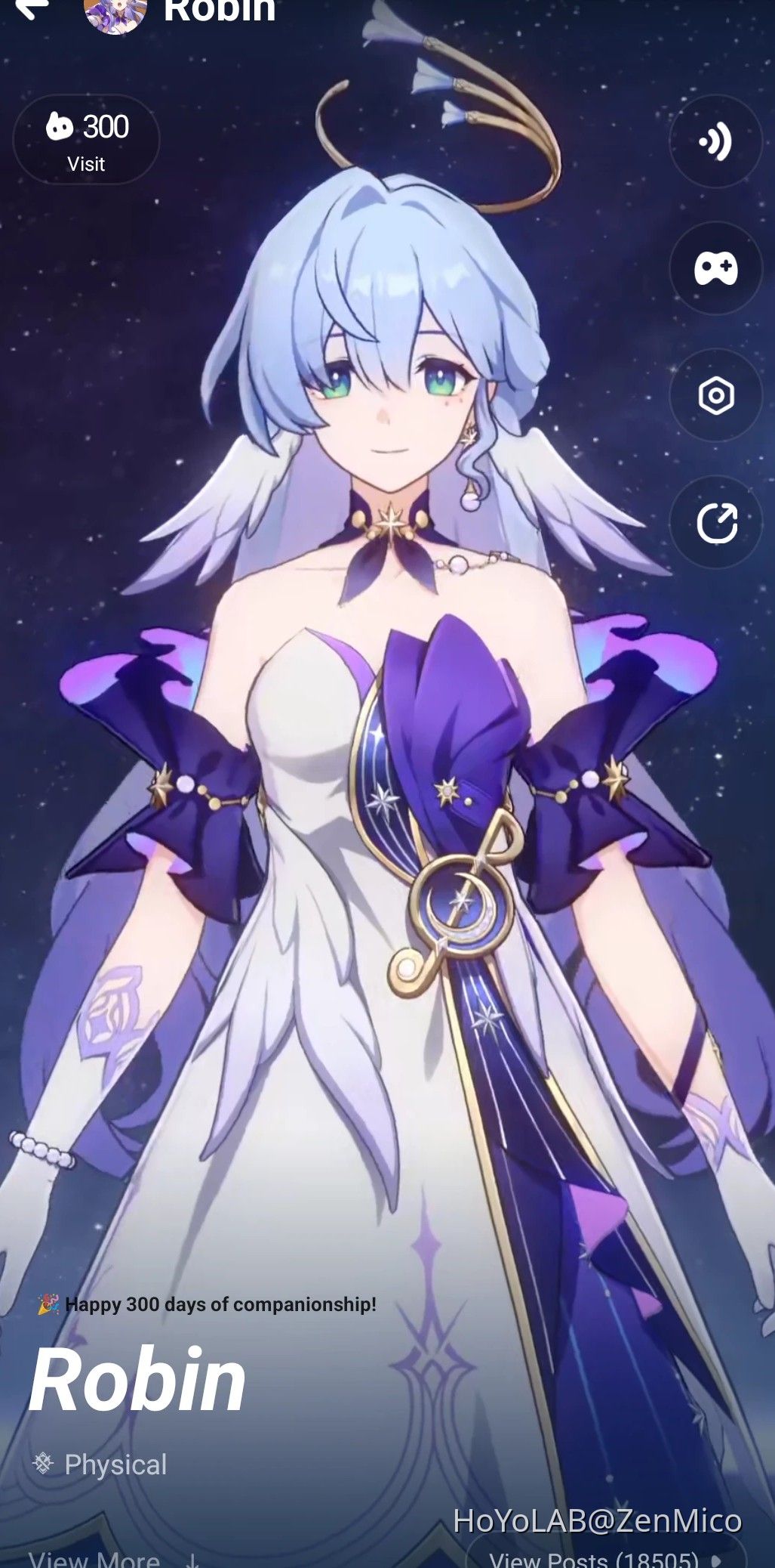Happy 300 days with Robin! Honkai: Star Rail | HoYoLAB