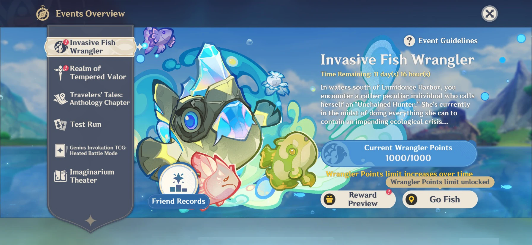 🎣Invasive Fish Wrangler🐠 Genshin Impact | HoYoLAB