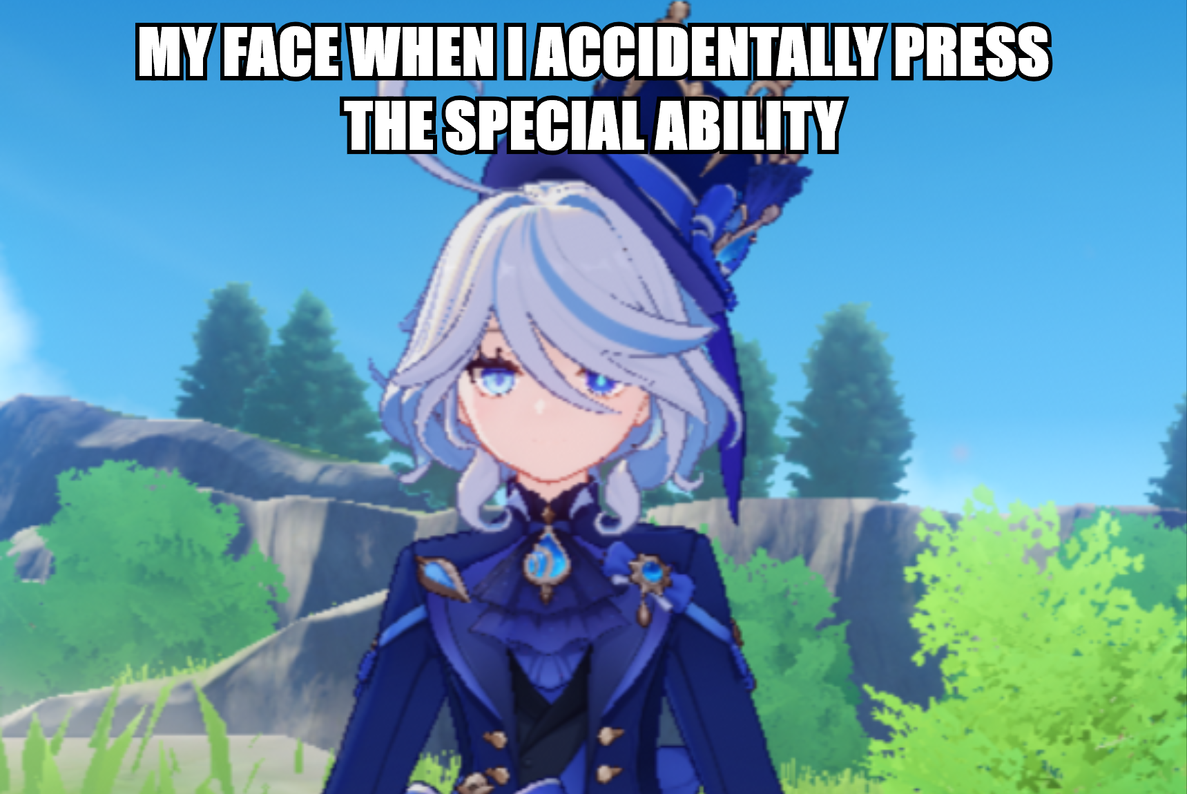 Furina meme? Idk I'm not creative lol Genshin Impact | HoYoLAB