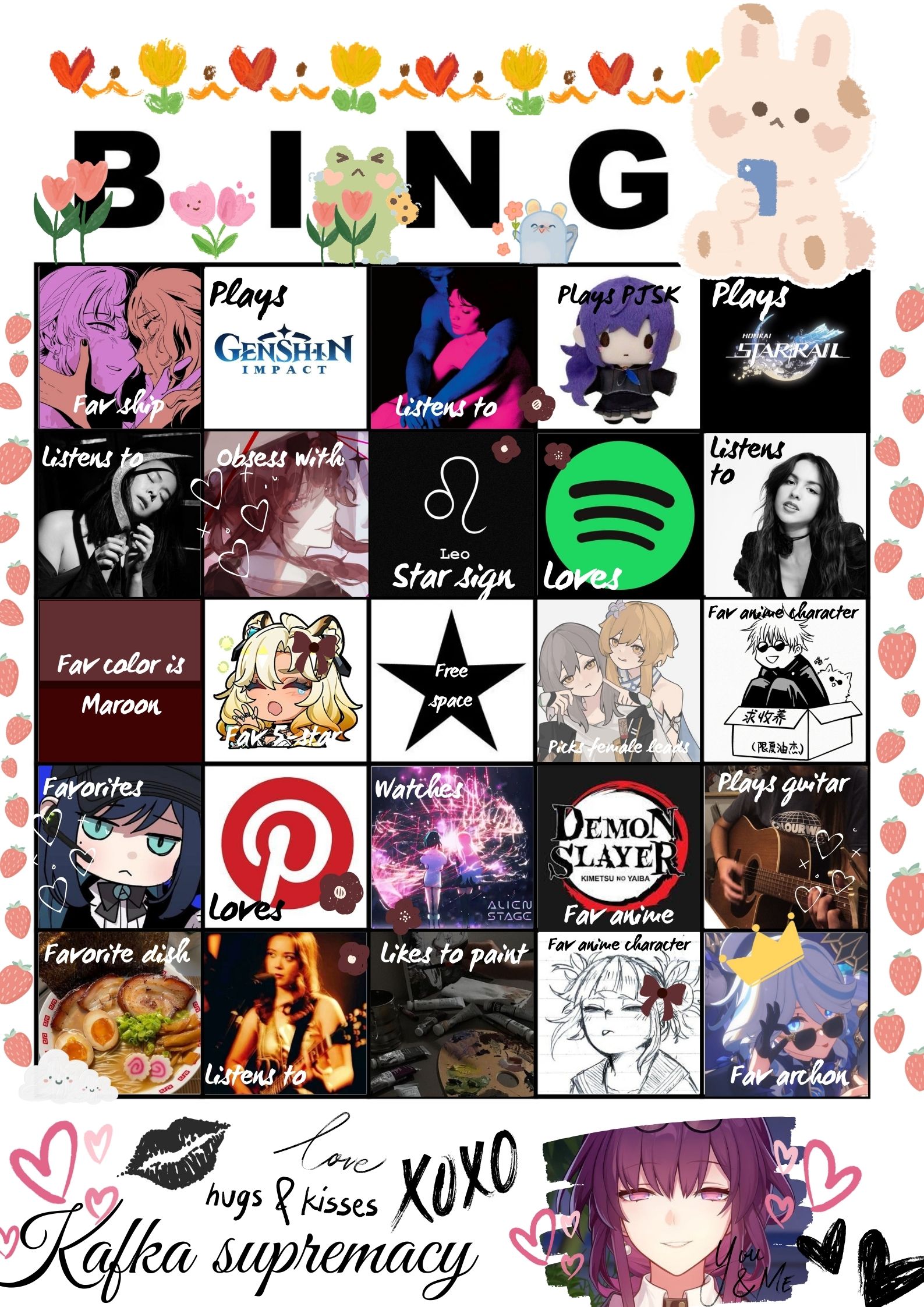 Its BINGO time EVERYBODY!!! 🔥🔥🔥 | HoYoLAB