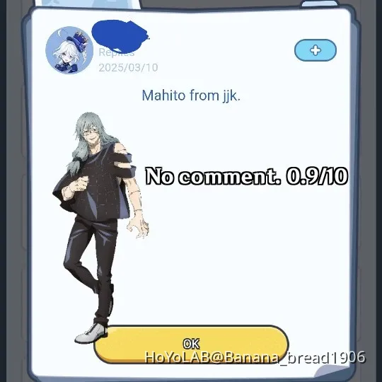 "You! Give me your "hear me out" characters and I will search, and rate ...