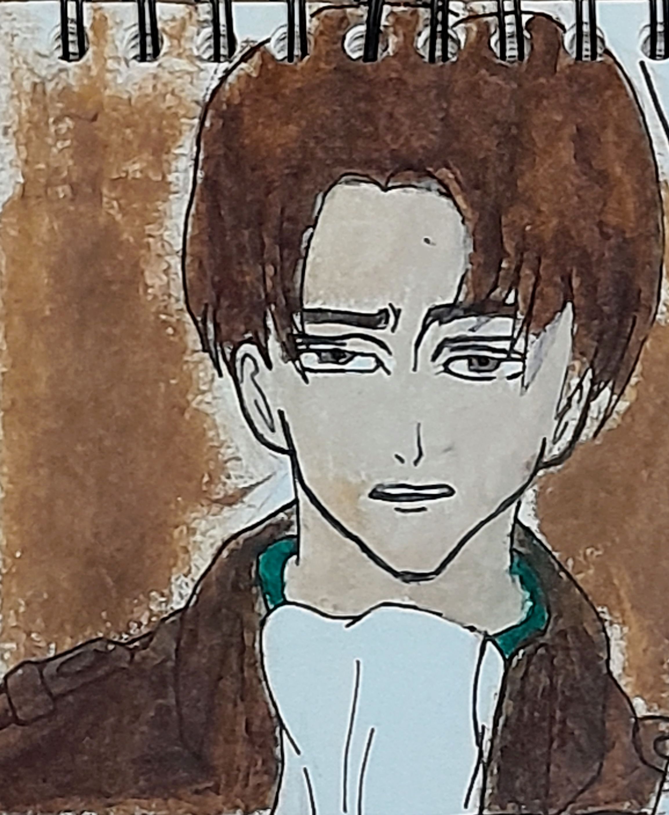 Levi Ackerman Oil Painting | HoYoLAB