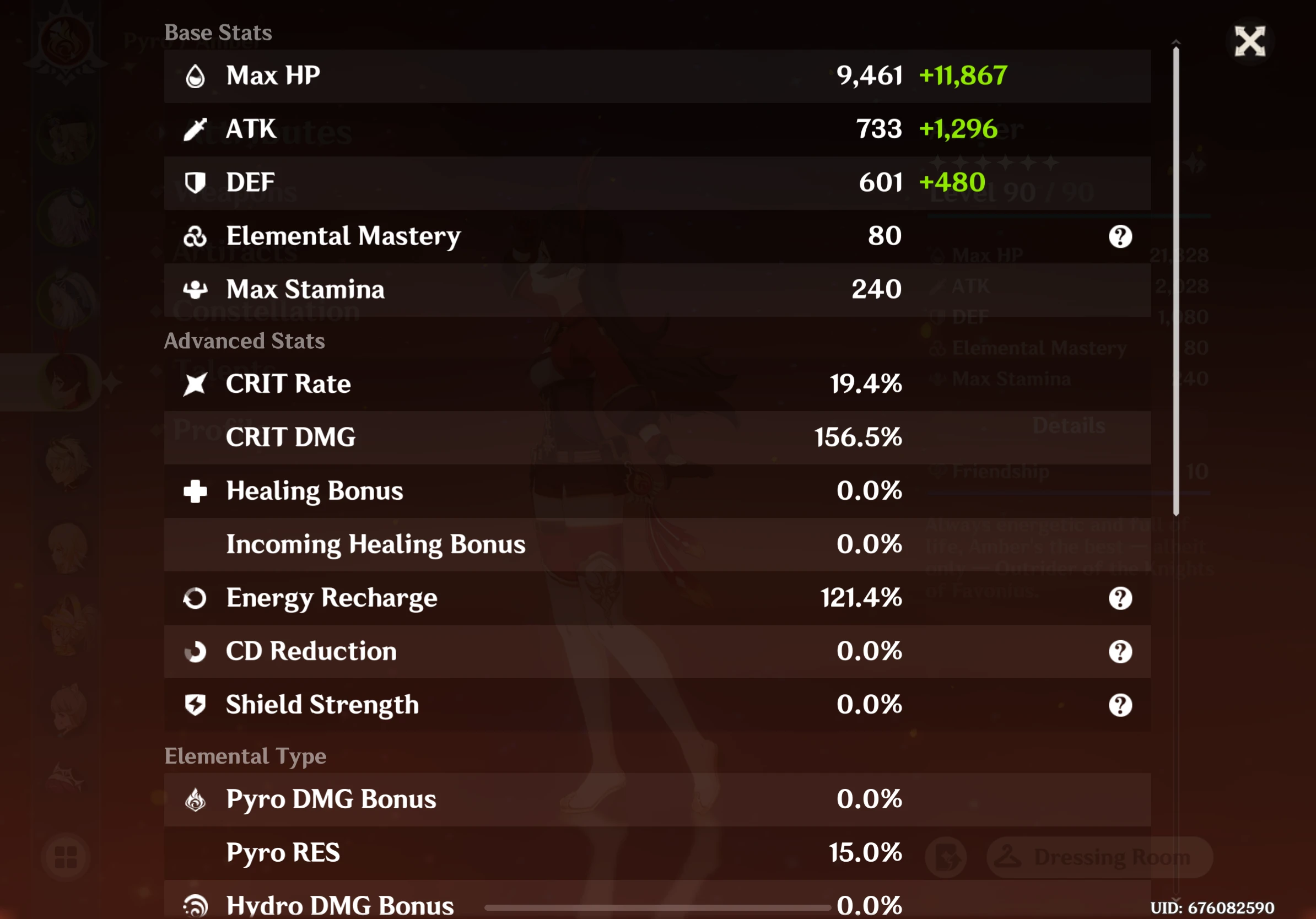 Proud Amber main Genshin Impact | HoYoLAB