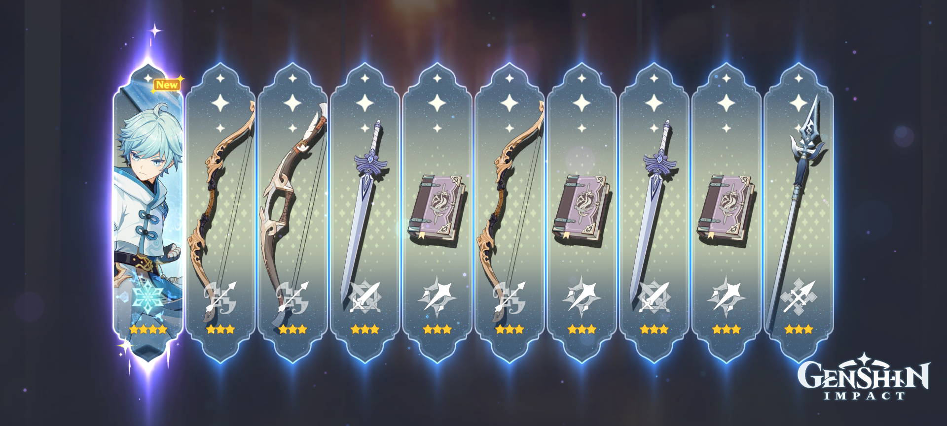 Tried Furina Banner again but got this Cryo boy instead. Genshin Impact ...