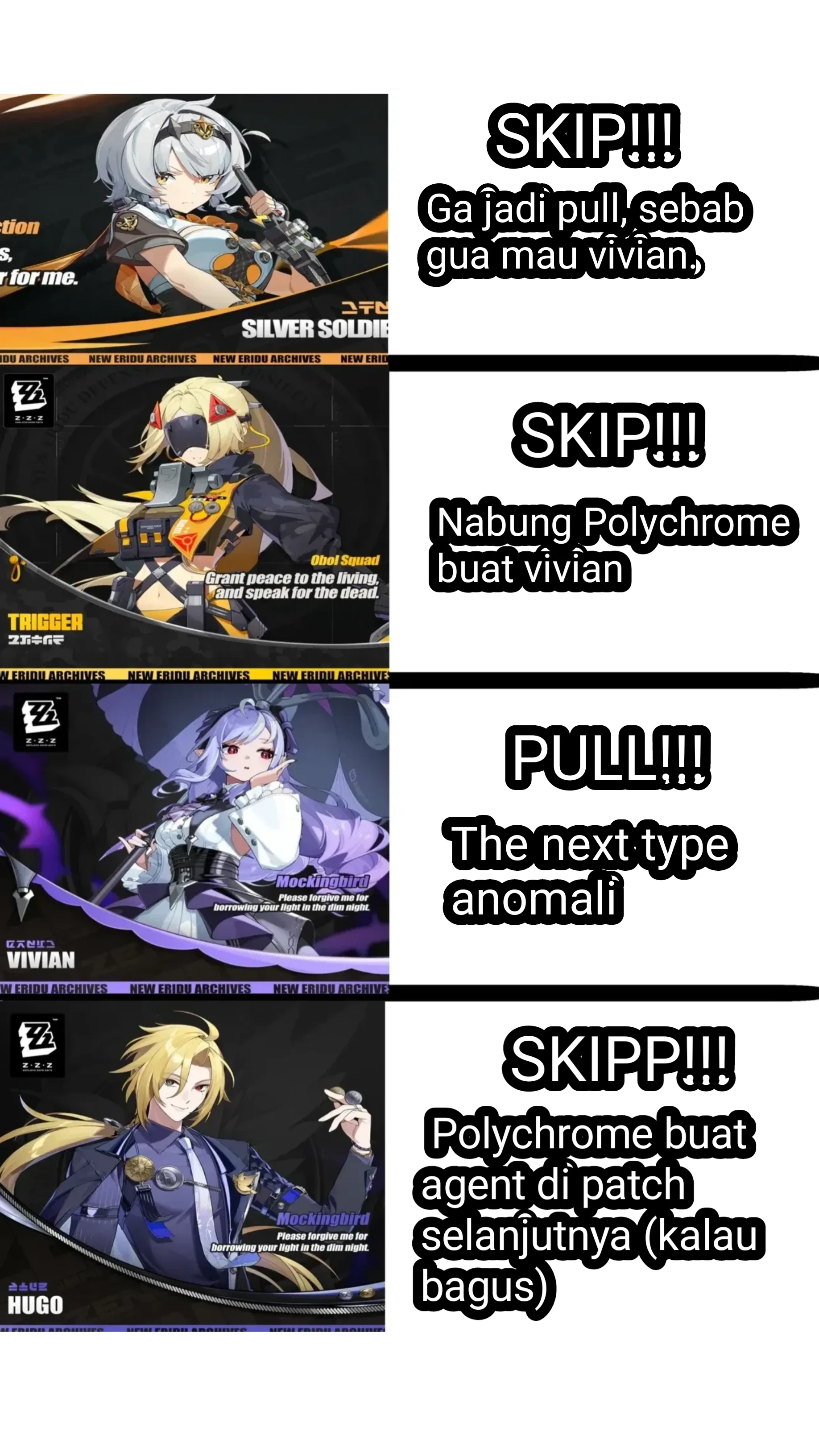 Rencana Gacha Di ZZZ Zenless Zone Zero | HoYoLAB