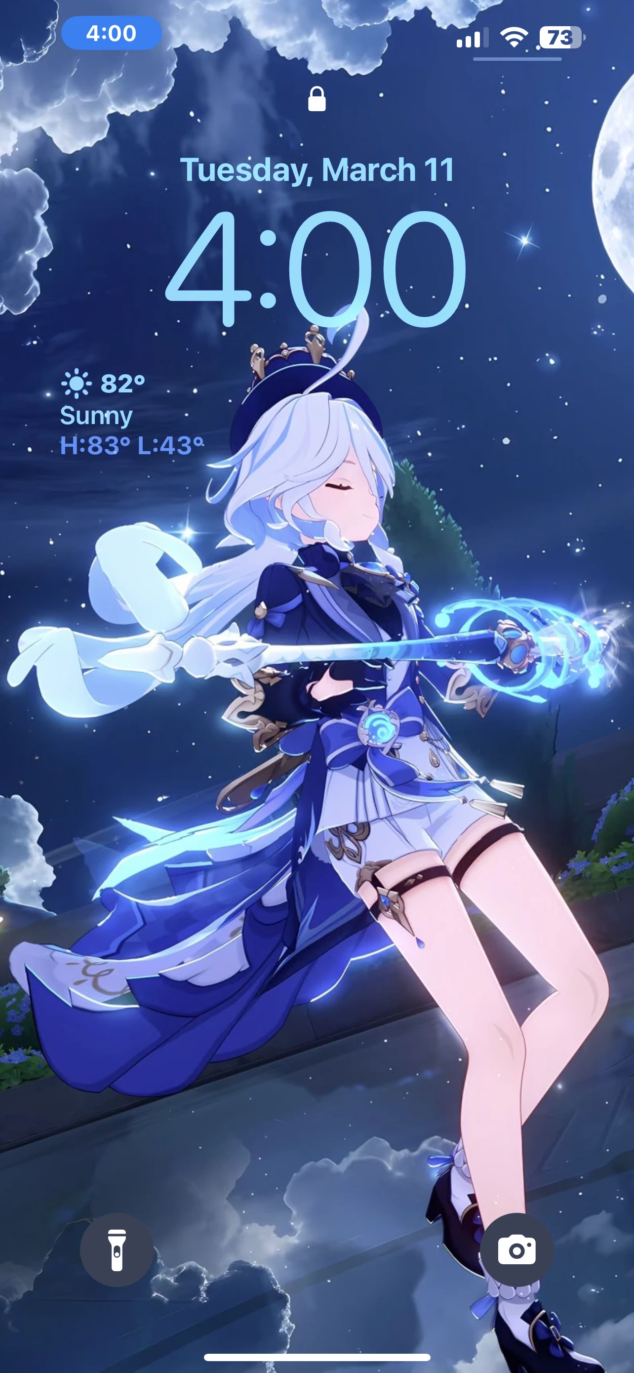 My current Furina Theme (iPhone 14 Plus)🌀💙💧🔵 Genshin Impact | HoYoLAB