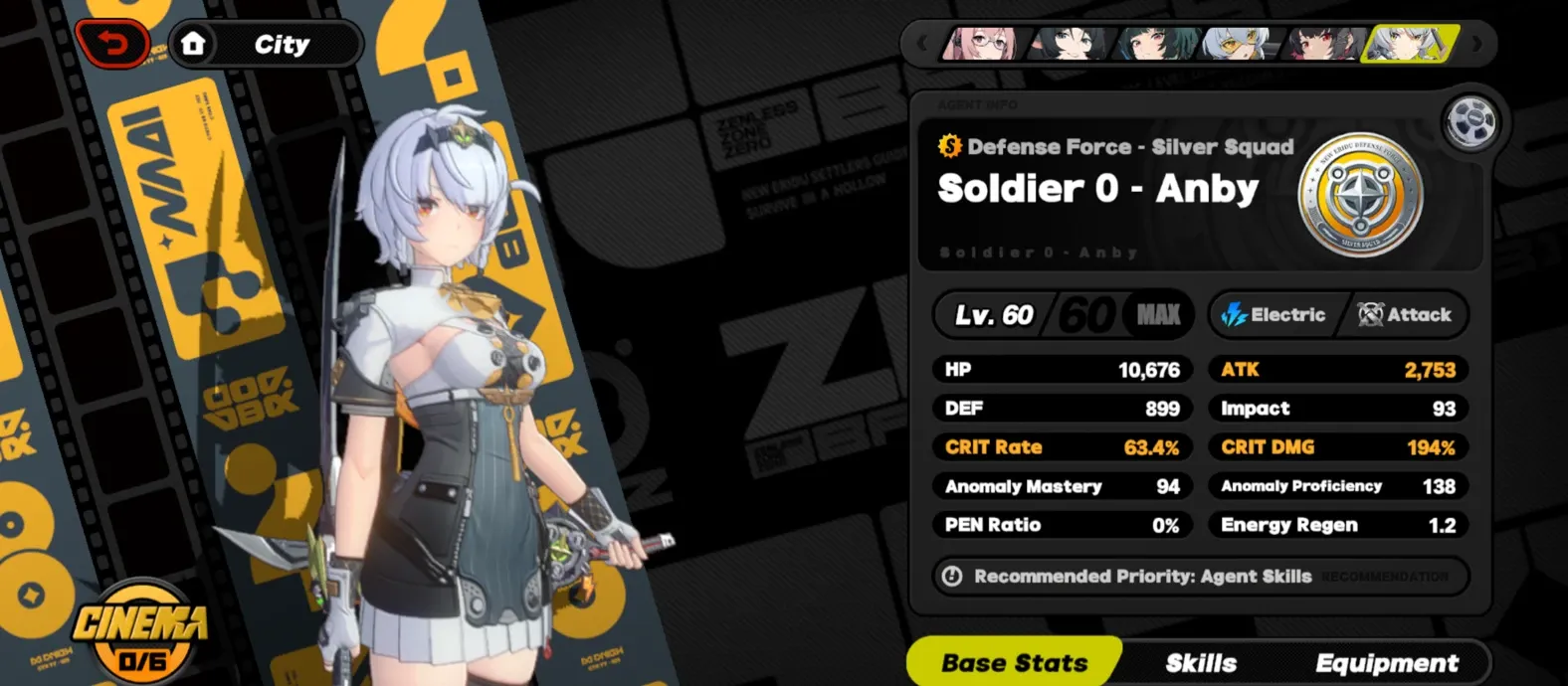 Day One Soldier 0 Anby Build! Zenless Zone Zero | HoYoLAB