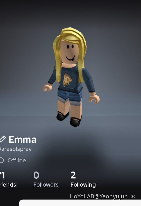 Finding my dear friend from Roblox, Emma
