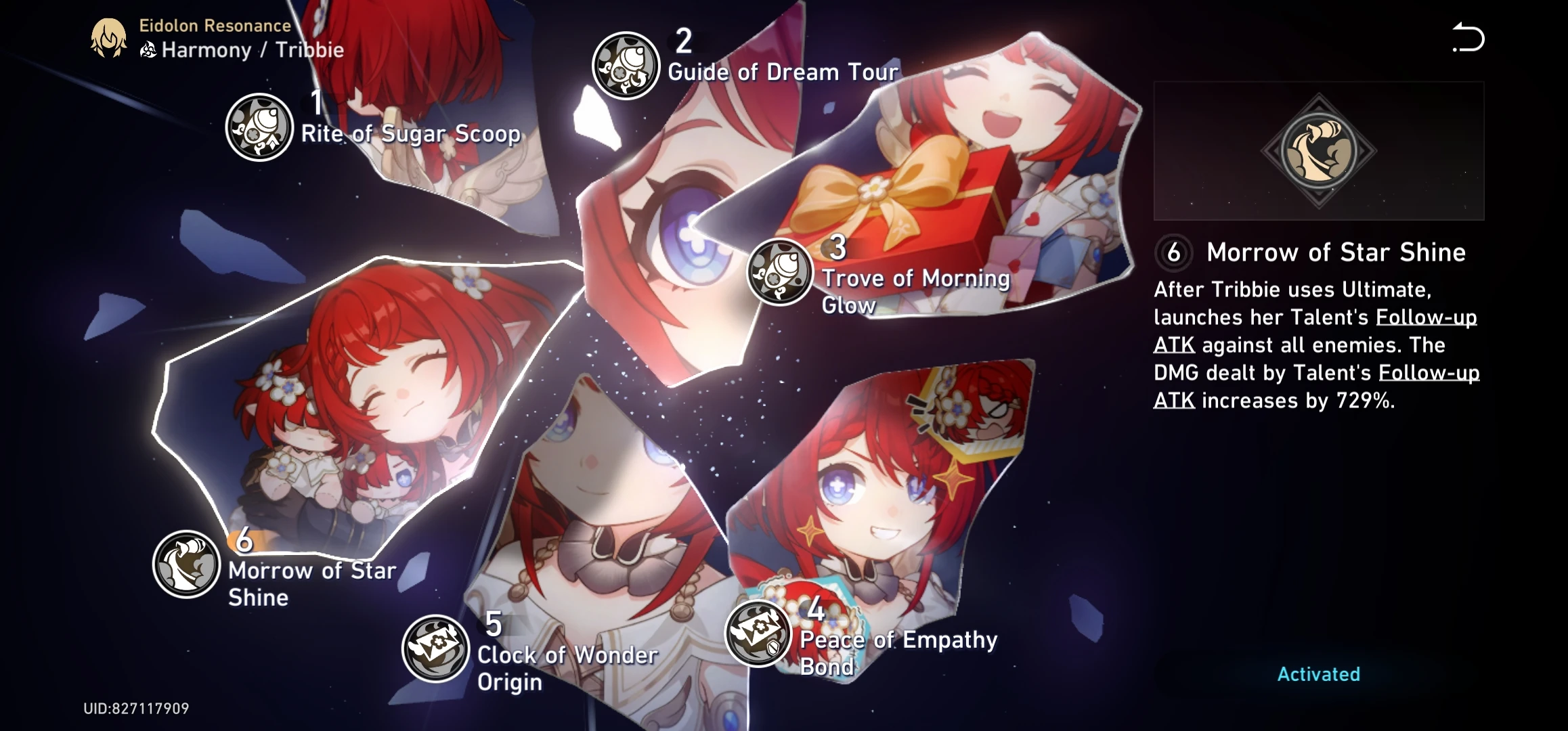 I got E6 Tribbie. Now she is Dealer now Honkai: Star Rail | HoYoLAB