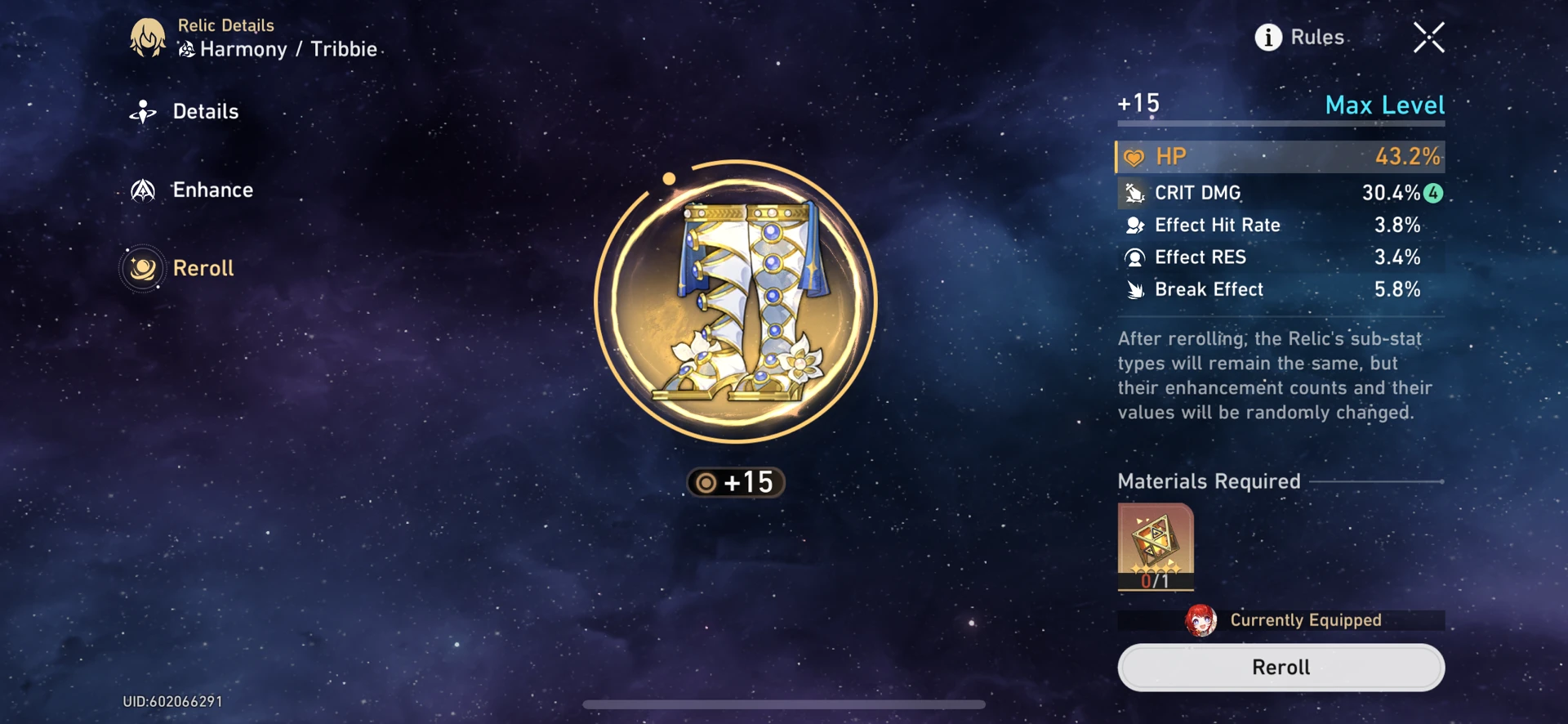 Rolling for Tribbie Relics be Like… Honkai: Star Rail | HoYoLAB