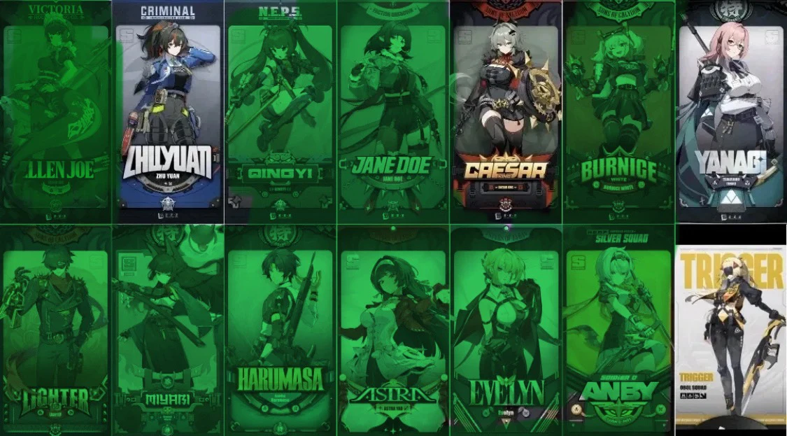 S-Rank Check List Zenless Zone Zero | HoYoLAB