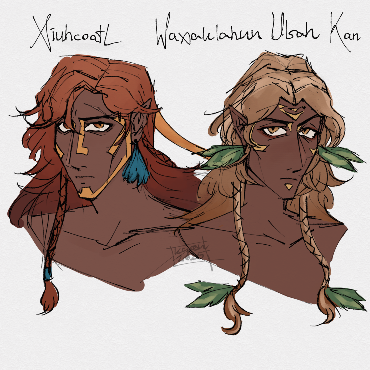 Xiuhcoatl and Waxaklahun Ubah Kan - human ver Genshin Impact | HoYoLAB