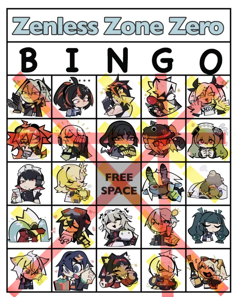 ZZZ Agent Bingo Zenless Zone Zero | HoYoLAB