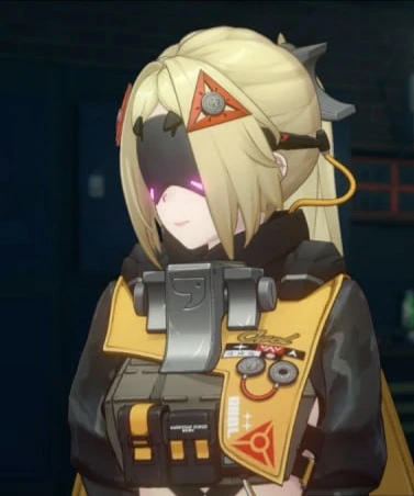 Trigger's expression on her mask💖 Zenless Zone Zero | HoYoLAB