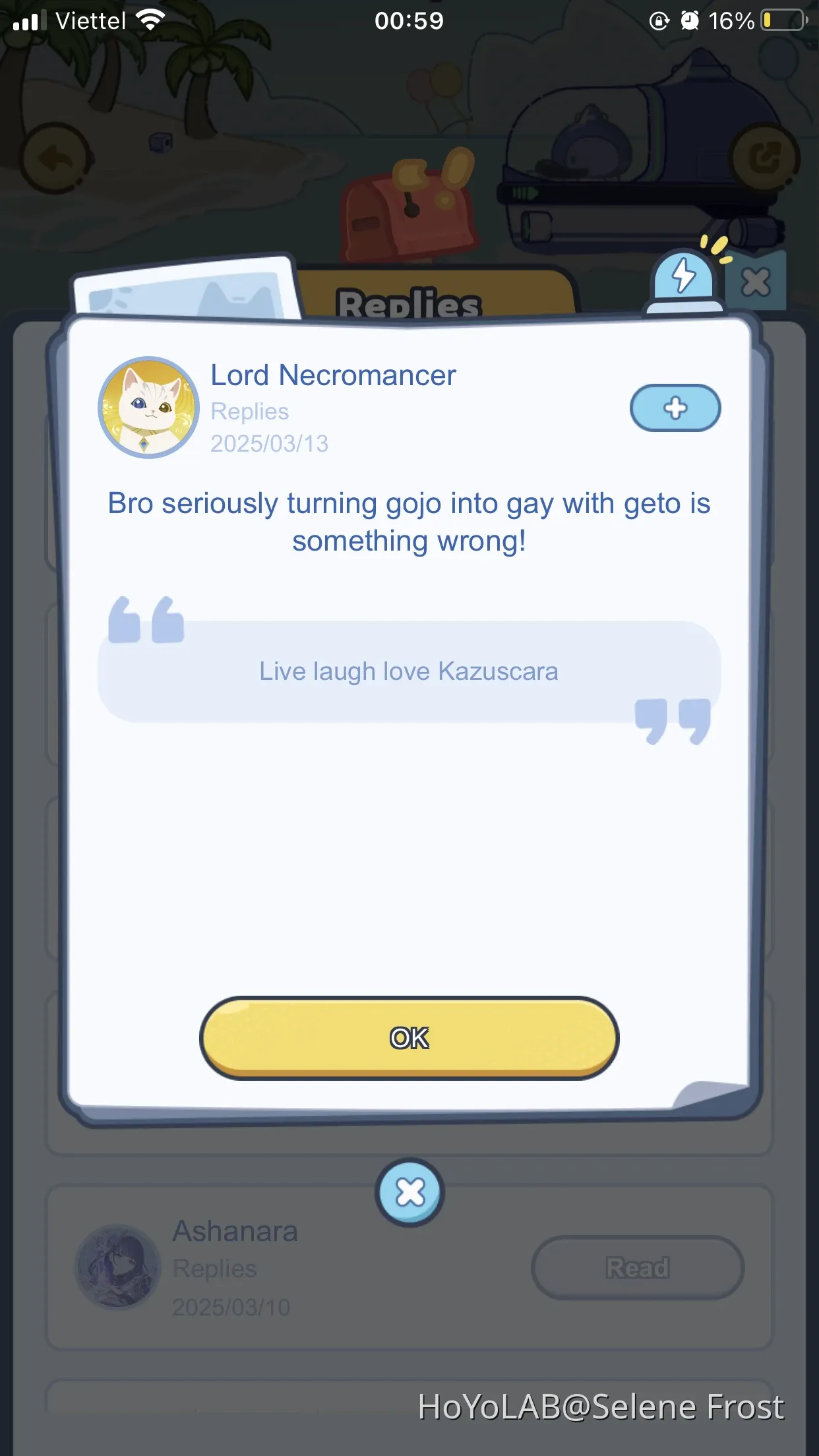 My pfp is not your problem! Genshin Impact | HoYoLAB