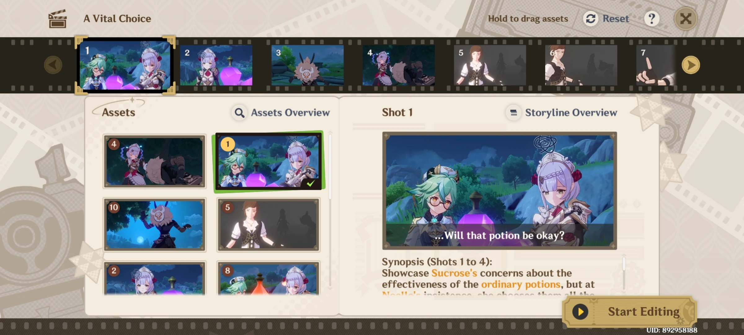 How to Participate – Method 2: Share Your Perfect Editing Ideas Genshin ...