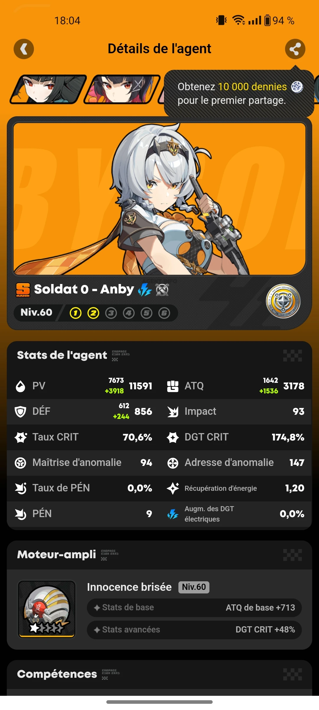 S Anby jour 1 Zenless Zone Zero | HoYoLAB