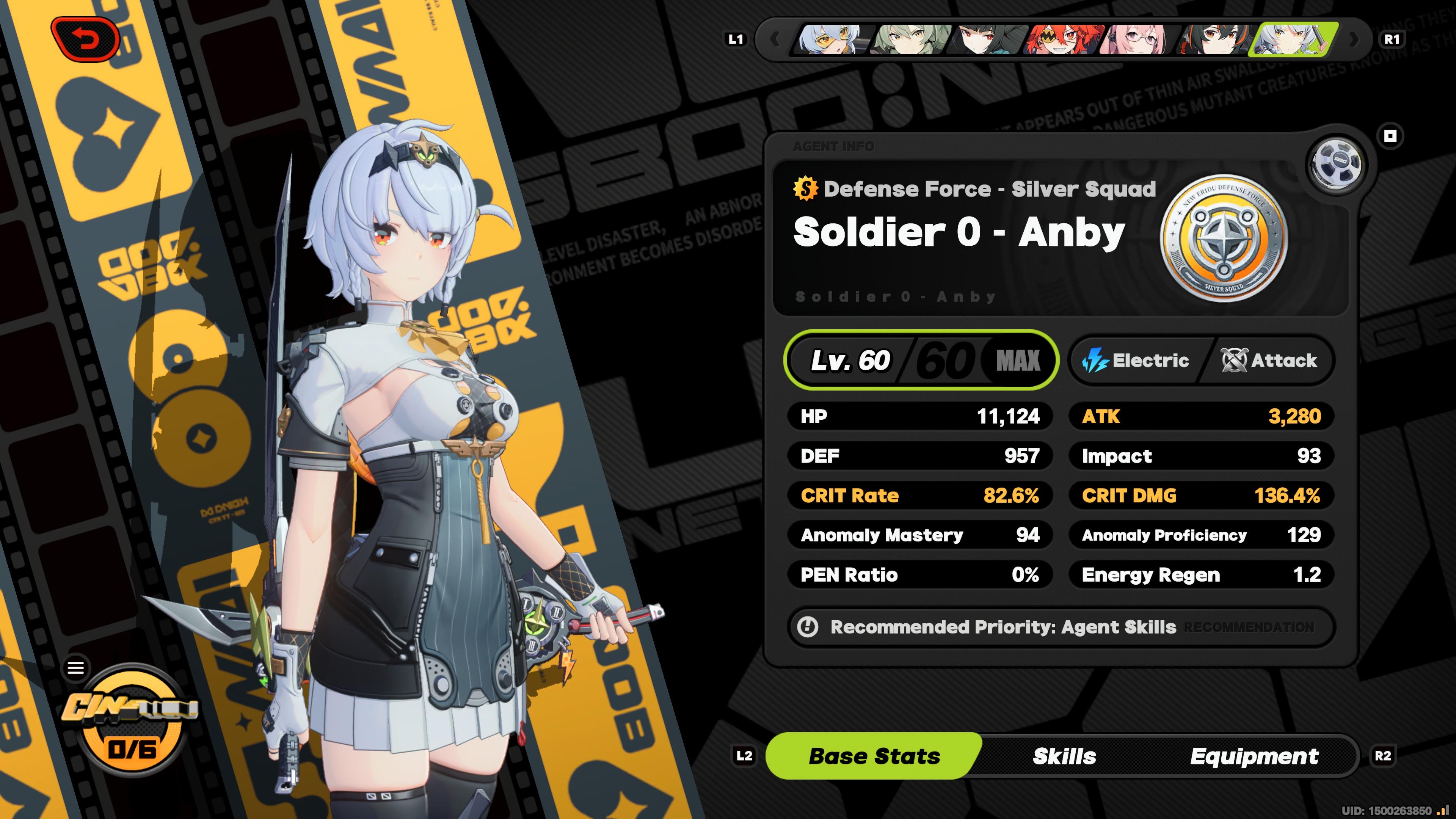 Soldier 0 - Anby Build 🤜🏻🤛🏻 Zenless Zone Zero | HoYoLAB