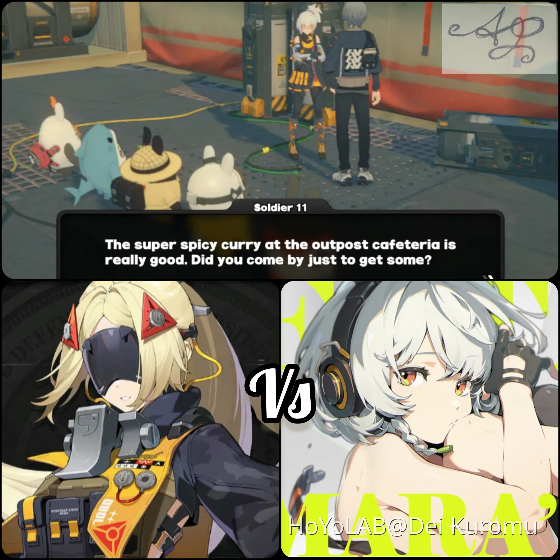 Soldier 11's Super Spicy Curry Challenge #7 Zenless Zone Zero | HoYoLAB