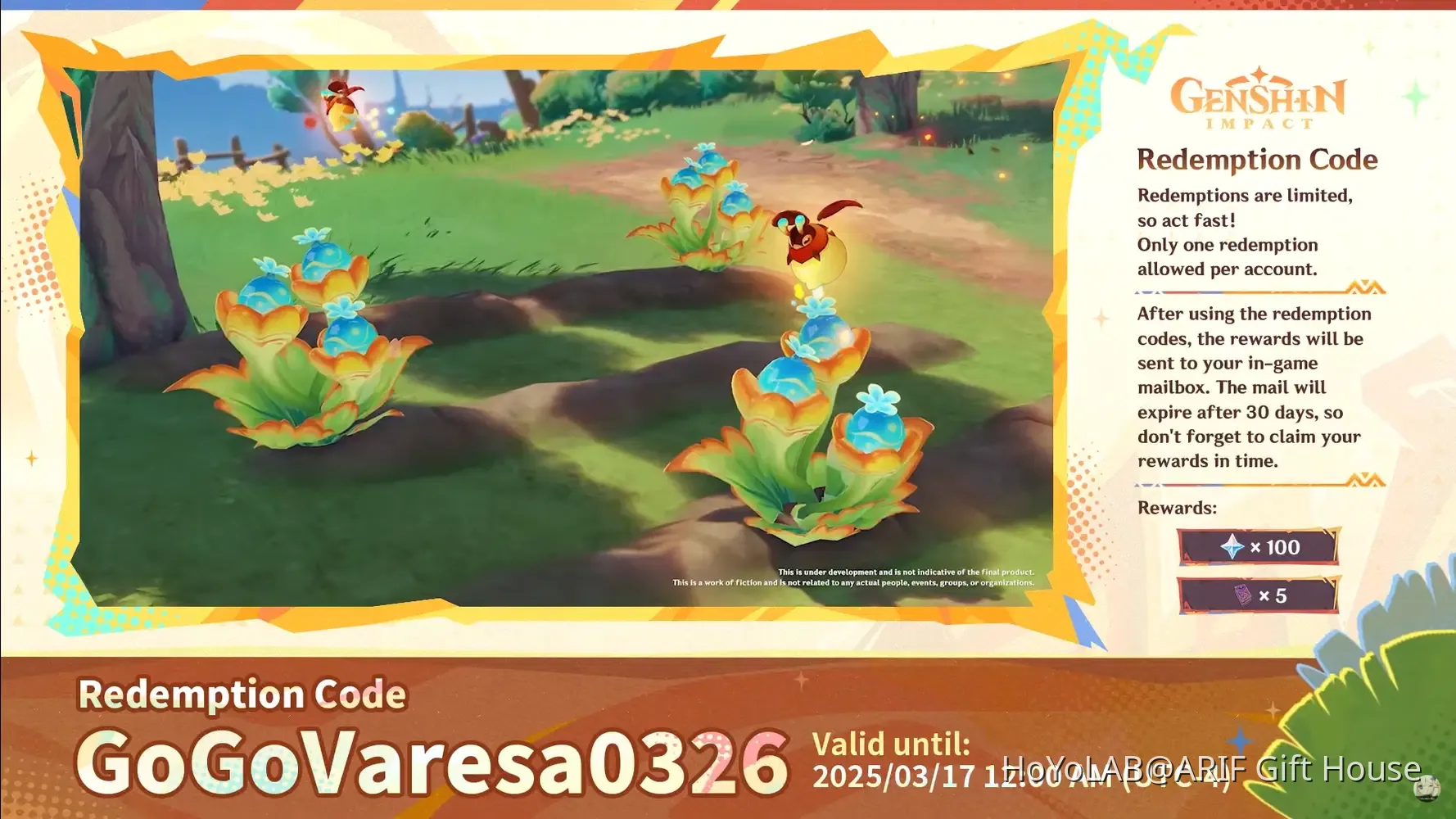 3 New Redemption Codes & Other Active Codes | 360 Primogems & Other ...