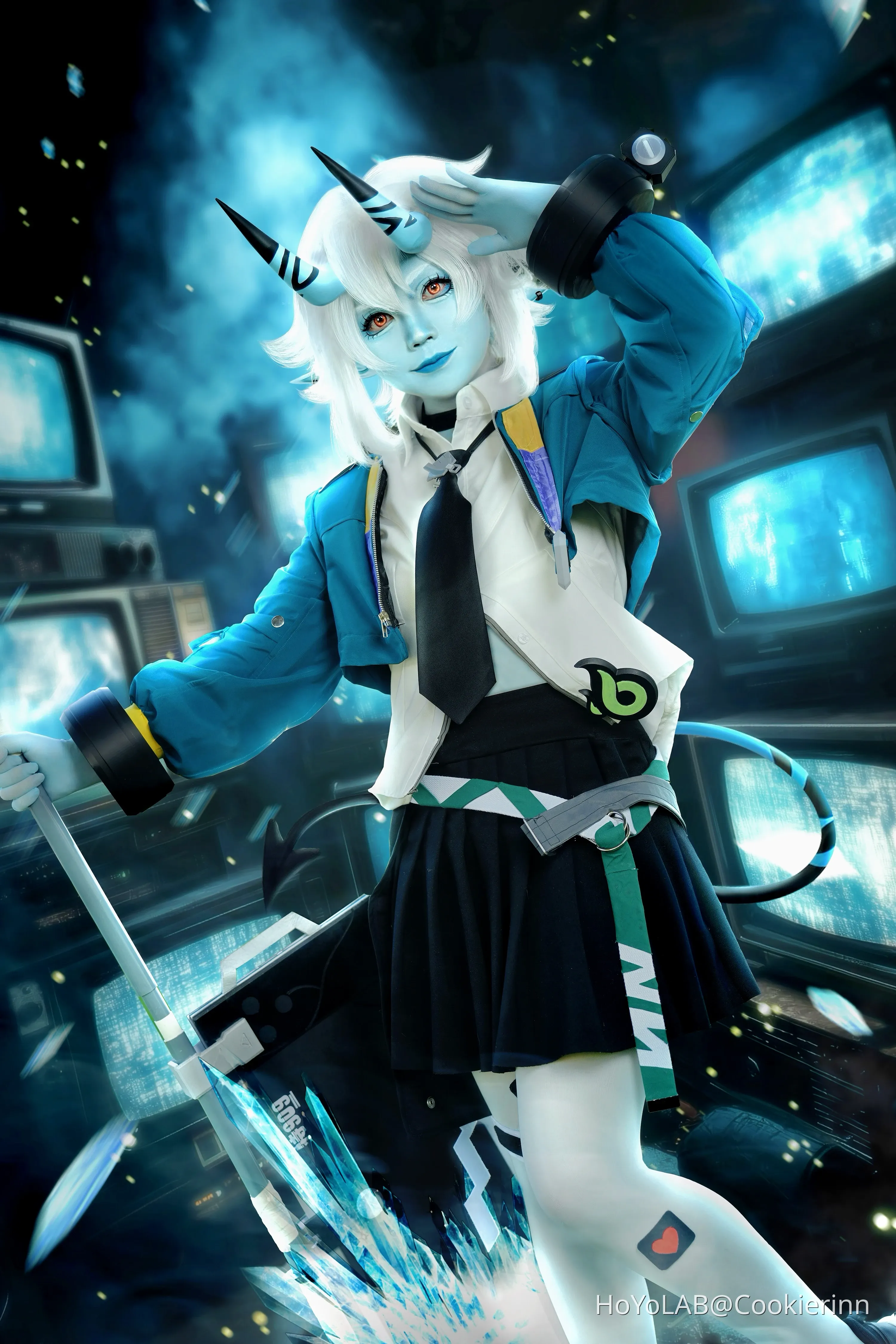 My Soukaku cosplay!! 💙 Zenless Zone Zero | HoYoLAB