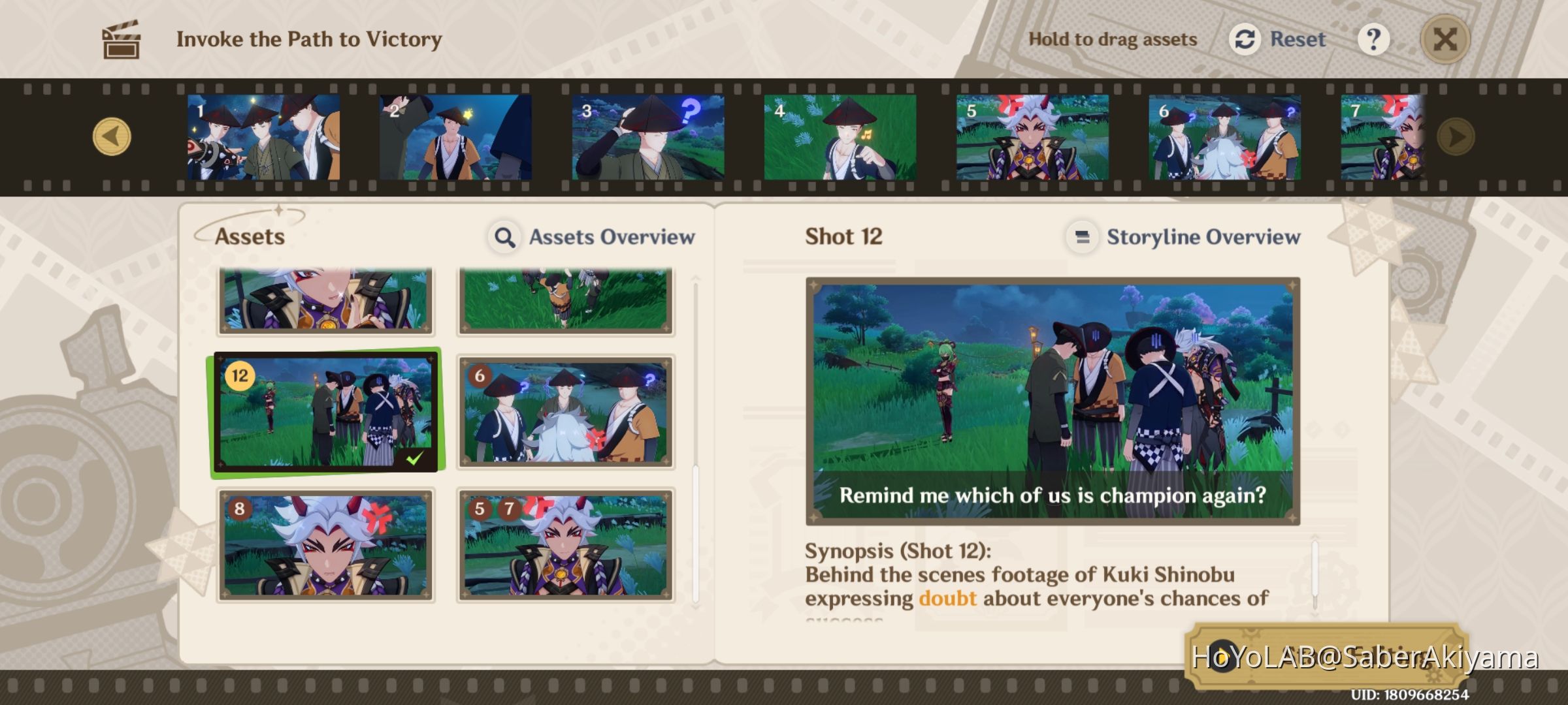 Here is "Invoke the Path to Victory" shots solution Genshin Impact | HoYoLAB