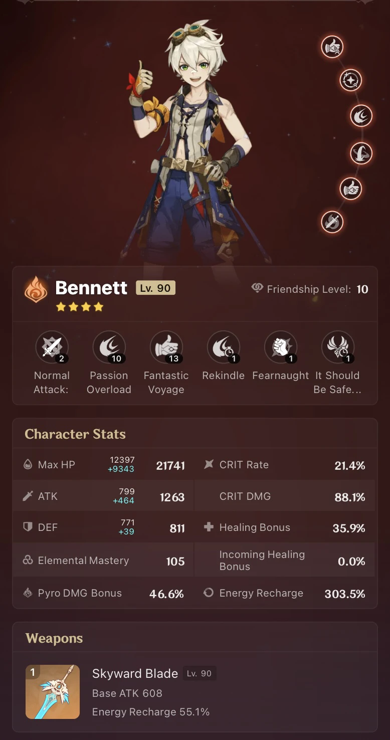 Is this a good Bennett build? Genshin Impact | HoYoLAB
