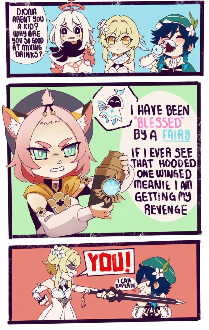 some DIOna memes Genshin Impact | HoYoLAB