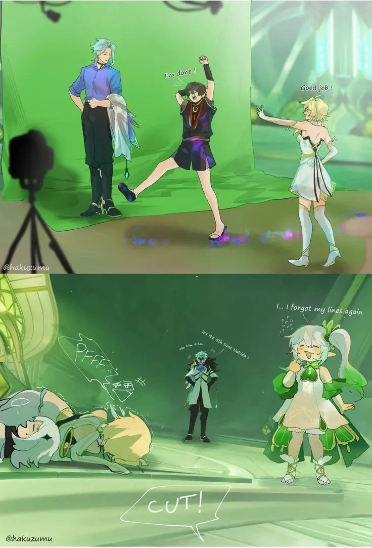 Behind the (cut)scenes Genshin Impact | HoYoLAB