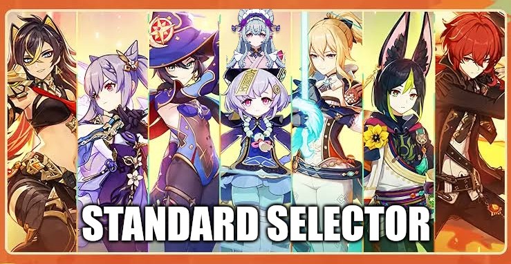 Standard banner selector for 2025 Genshin Impact | HoYoLAB