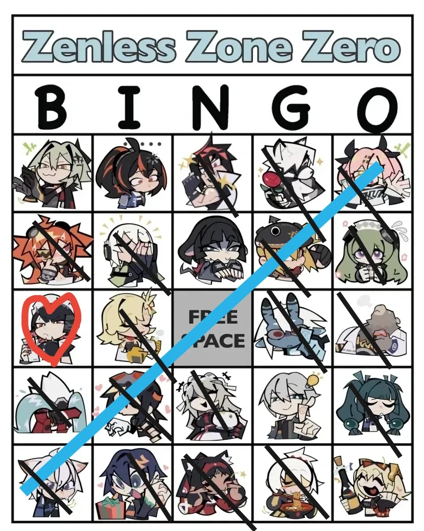 bingo🤓 Zenless Zone Zero | HoYoLAB