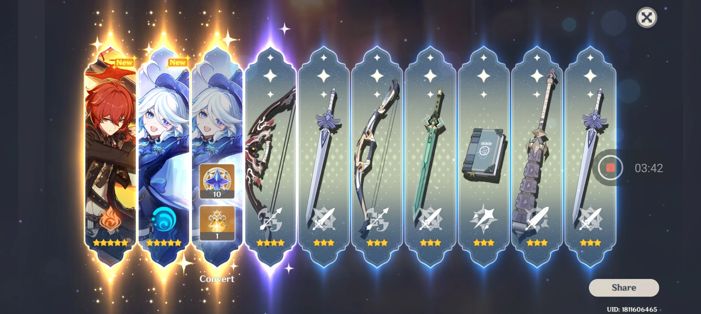 72 pity 😁 Genshin Impact | HoYoLAB