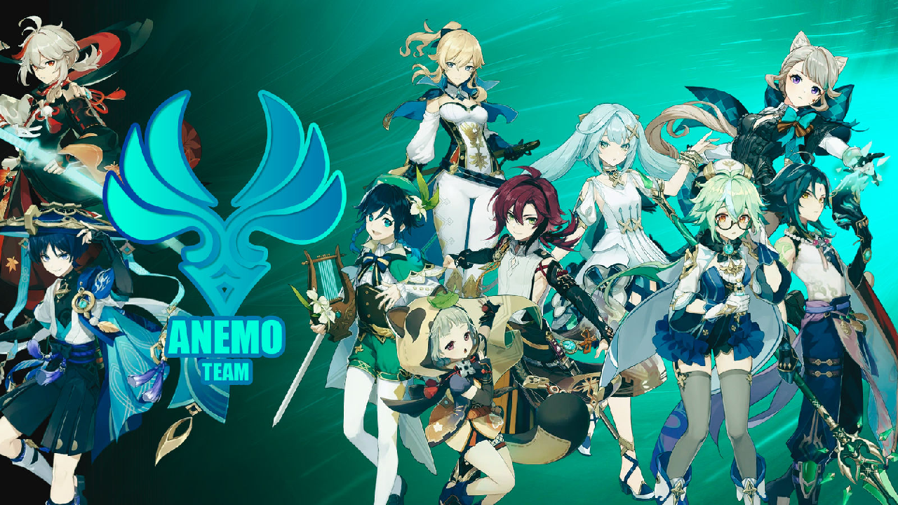 Genshin Impact - Mostrando Meus Personagens Anemo (14/03/25) Genshin ...
