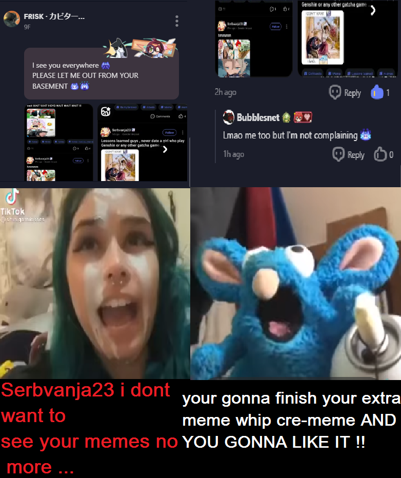 your gonna finish your extra meme whip cre-meme AND YOU WILL LIKE IT ...