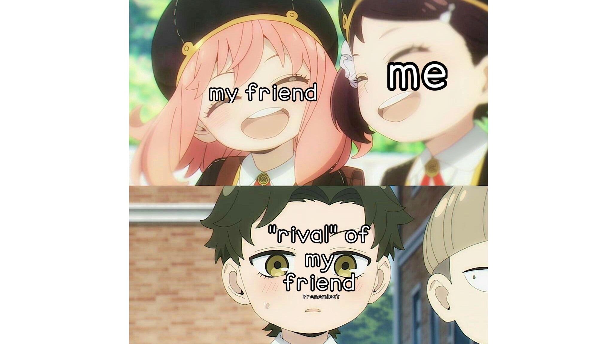 random story(maybe like the 3rd?) on how i am a side character to an enemies to lovers story ...