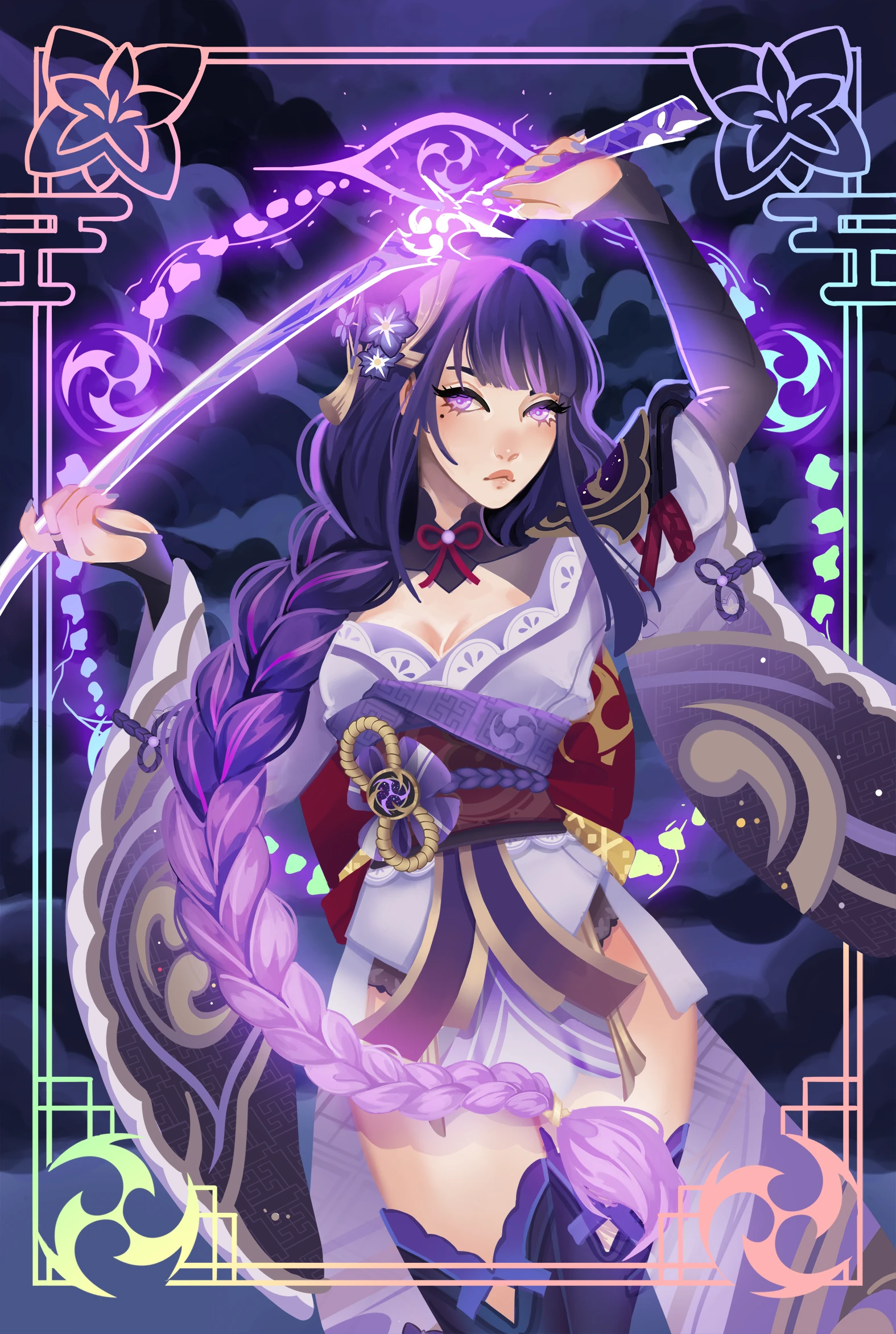 Raiden post before I'm bored and have nothing else to post Genshin ...