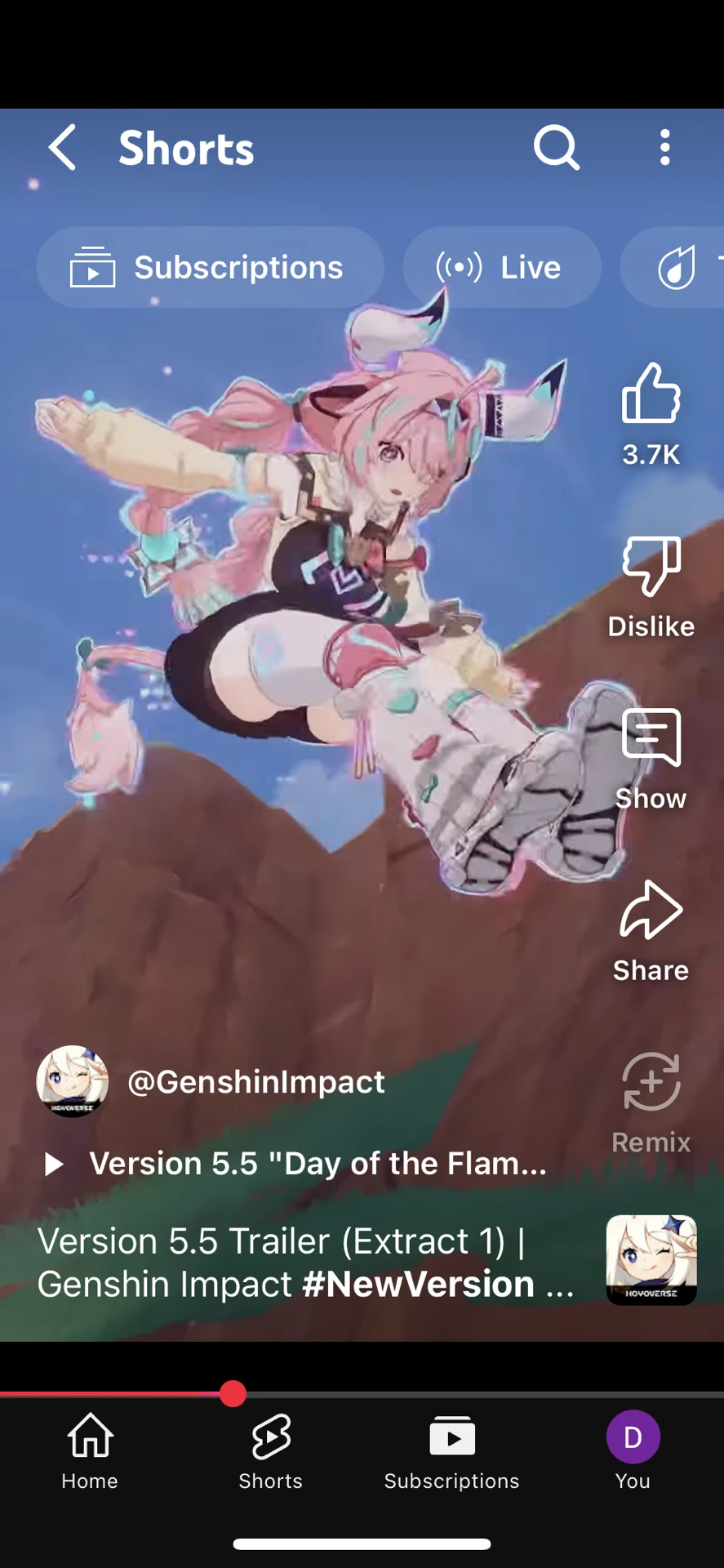 After watching her gameplay, I can only imagine the kind of weird “literal bull-💩” people are ...