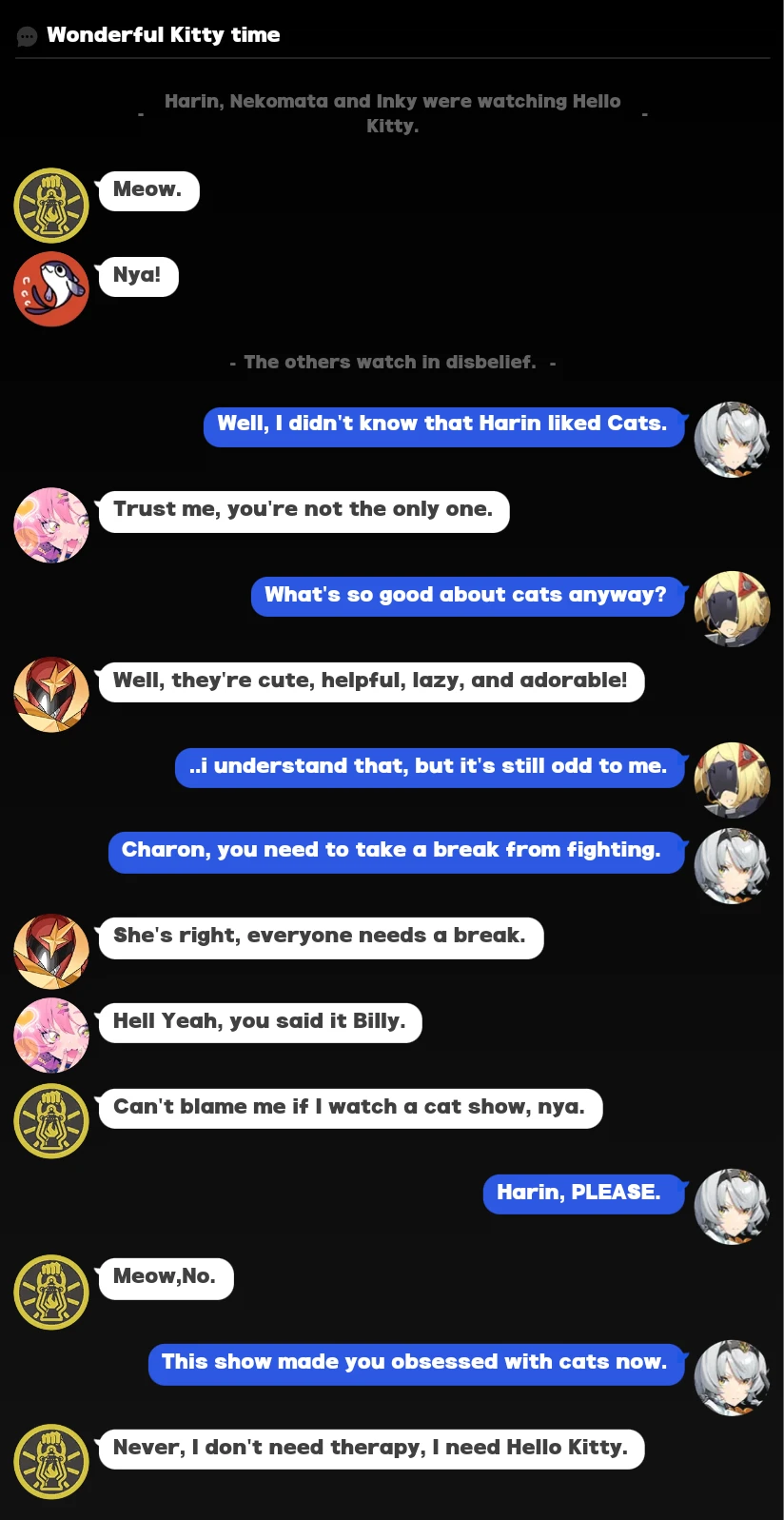 Cunning Hares x Obol Squad : Wonderful Kitty Time Zenless Zone Zero | HoYoLAB