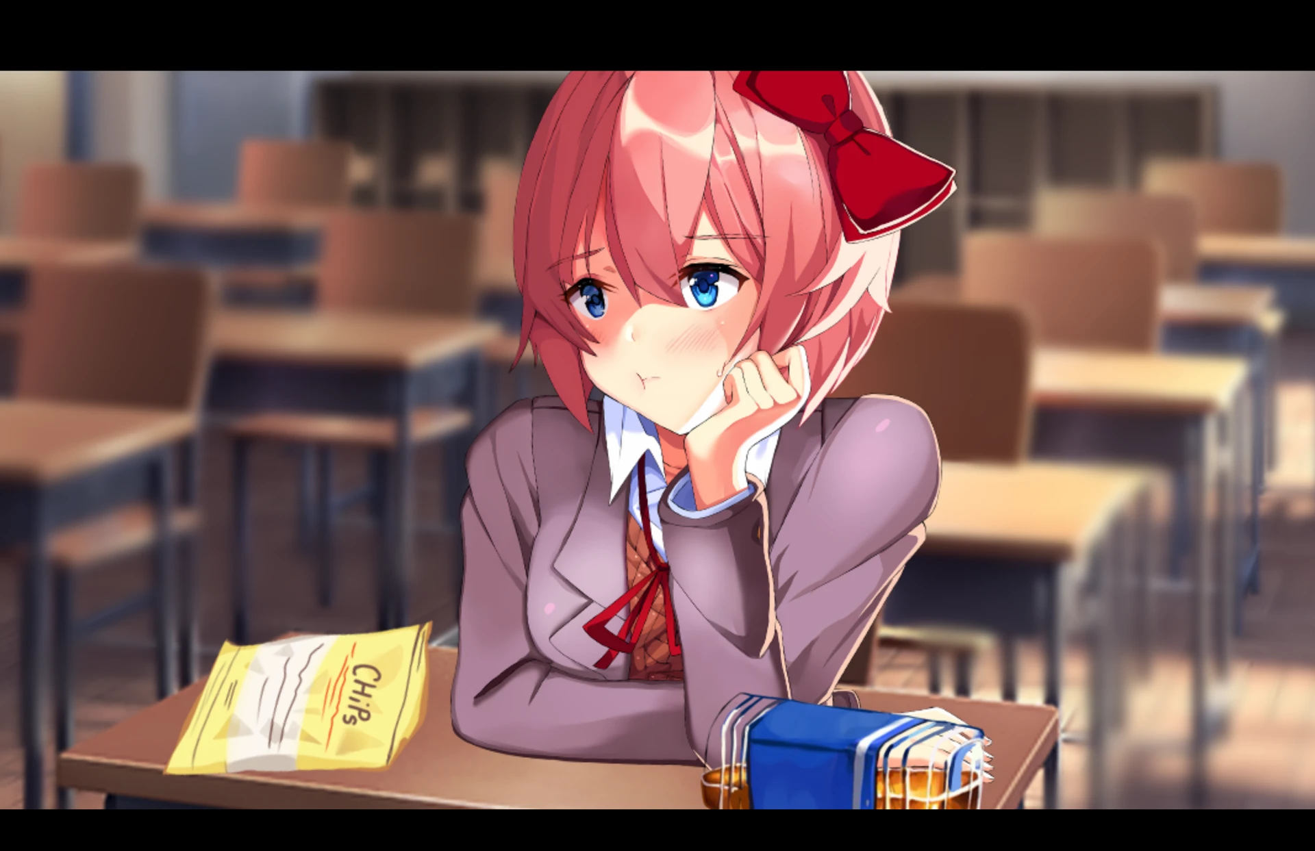A new DDLC fan game was just released!!!! | HoYoLAB