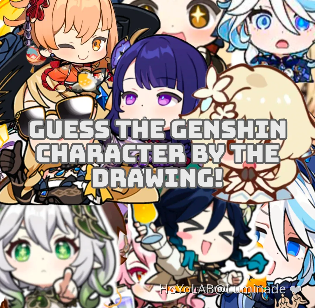 Guess the Character by the hideous drawing!! Genshin Impact | HoYoLAB