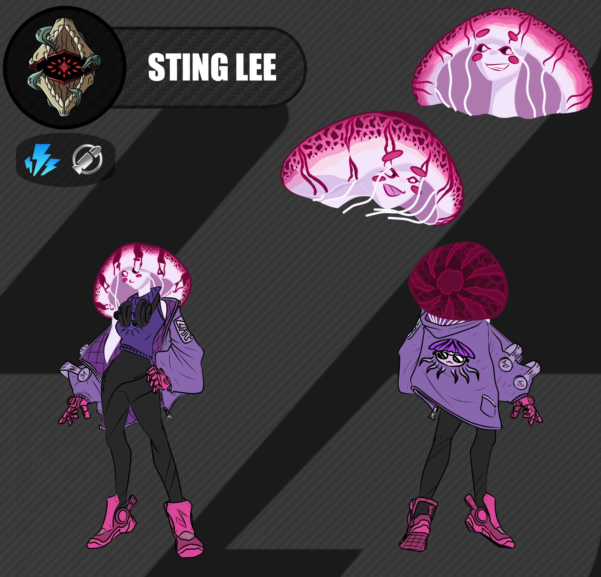 ZZZ OC - The Crimson Eye: Sting Lee, The Proxy Zenless Zone Zero | HoYoLAB