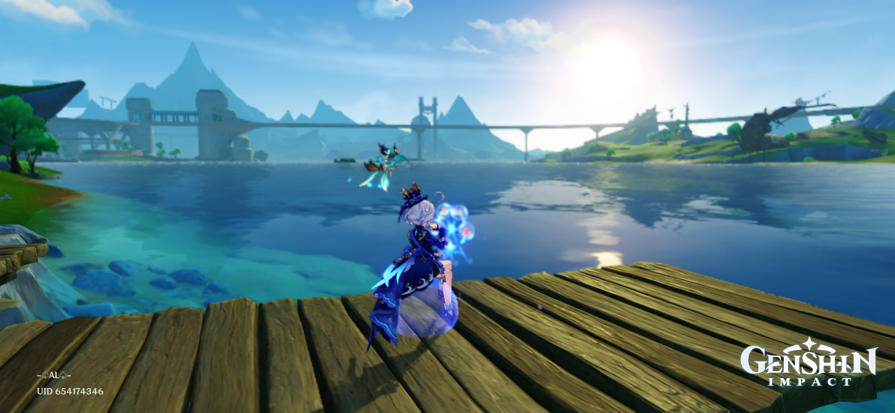 furina fishing for her pipe sword Genshin Impact | HoYoLAB