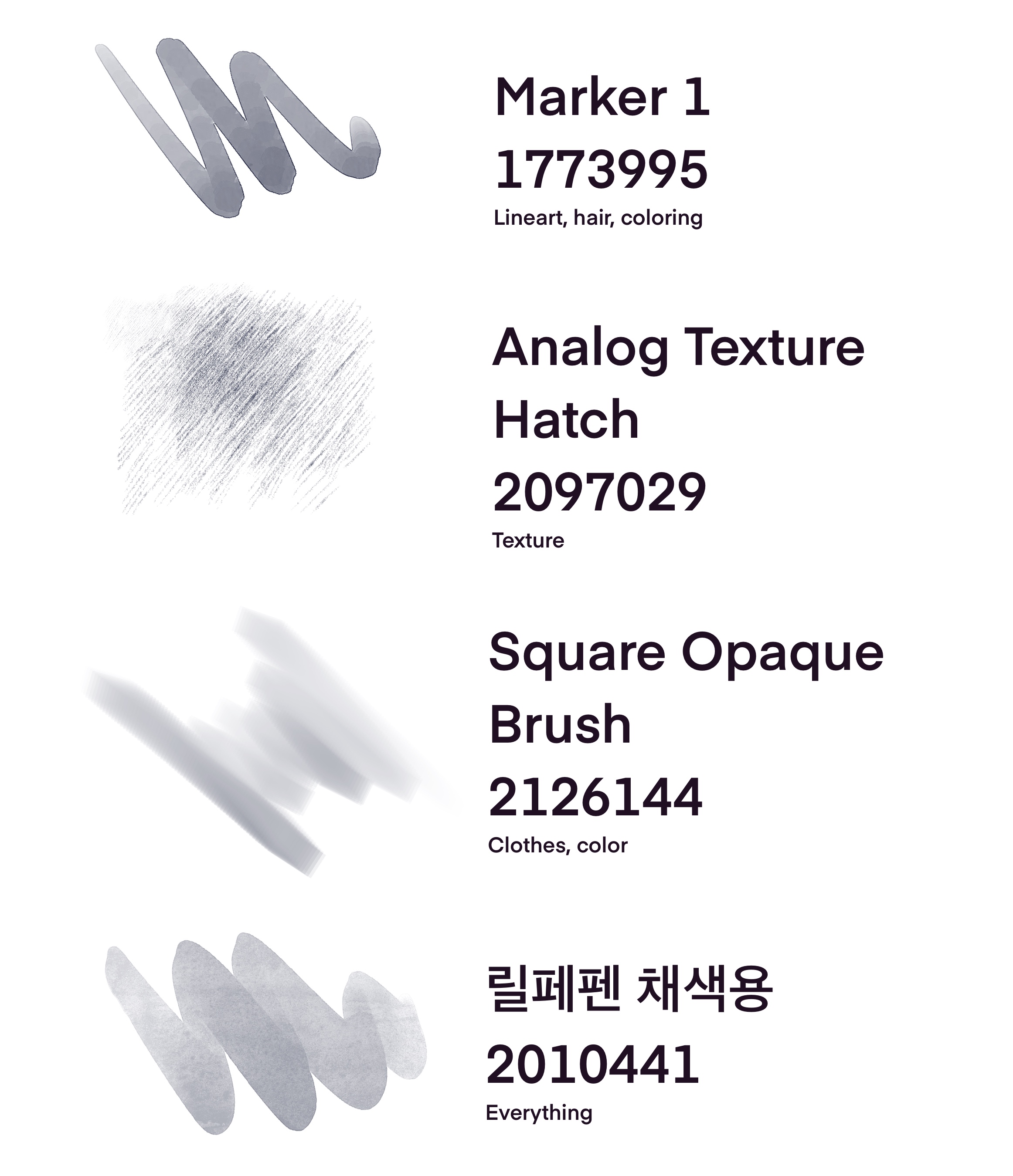 CSP Brushes for my style + Examples | HoYoLAB