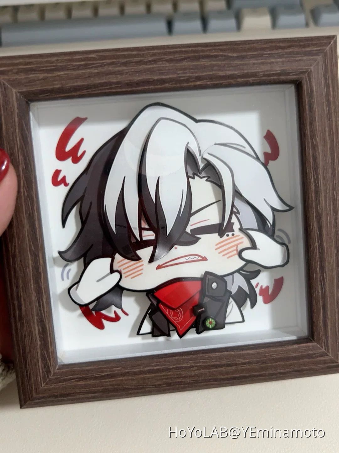 Honkai: Star Rail Chibi Emoji Layered Paper Sculpture/ Decor Boothill ...