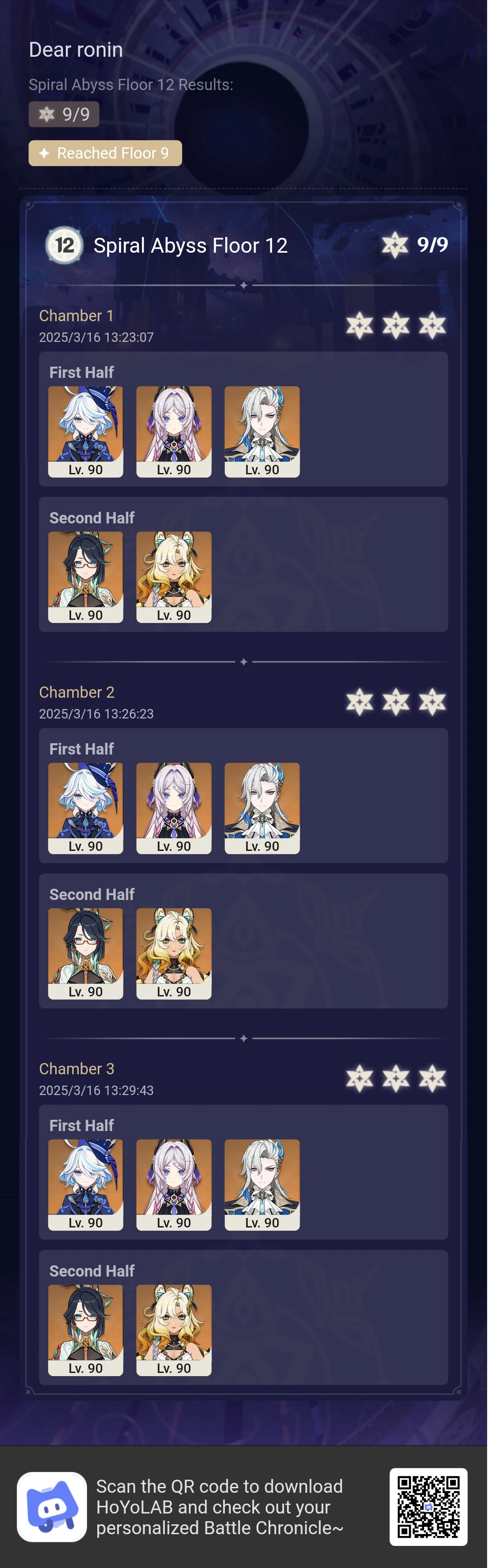 Another abyss reset - another abuse of 75% buffs. Genshin Impact | HoYoLAB