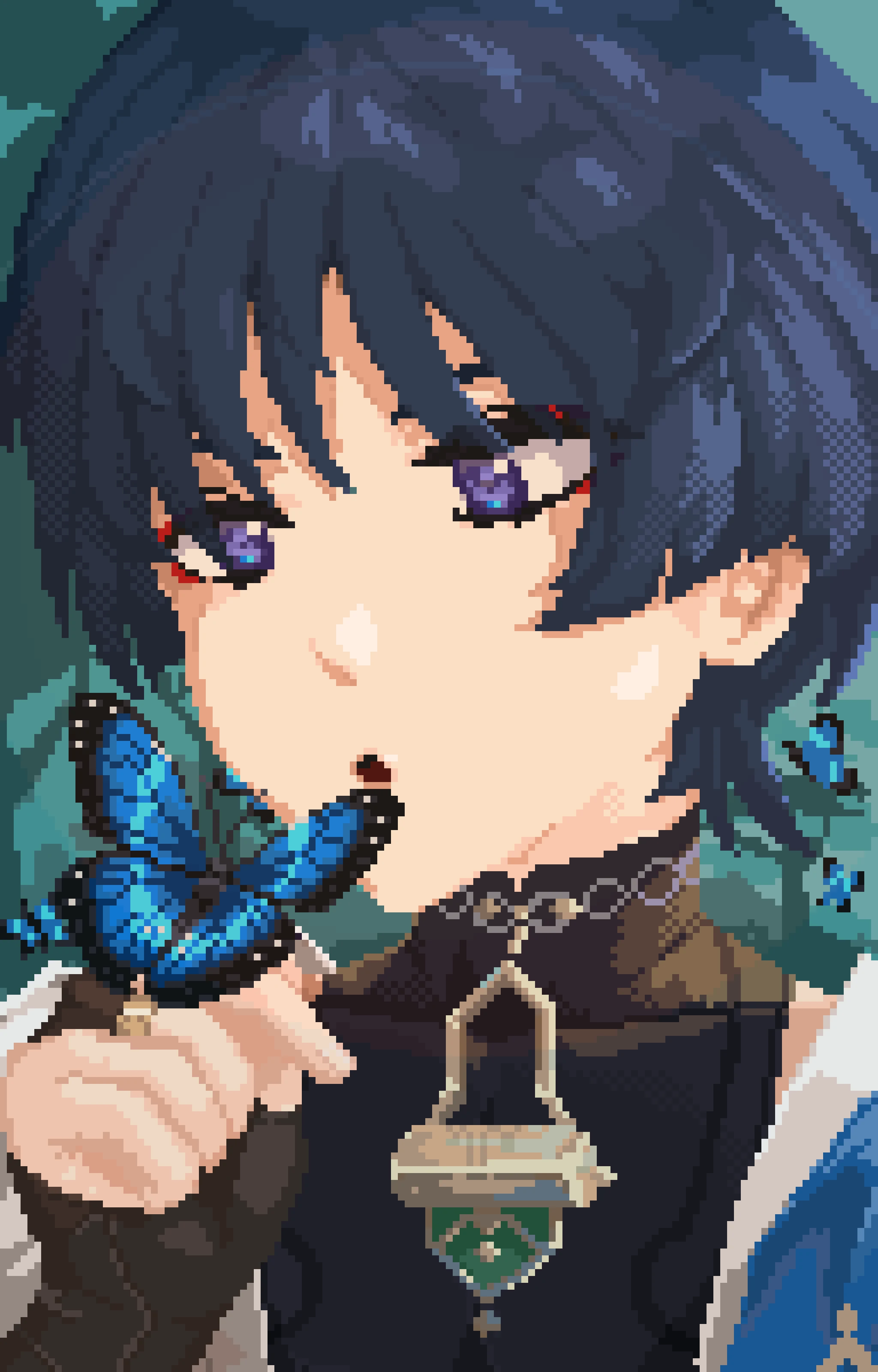 Scara/waderer pixel art Genshin Impact | HoYoLAB