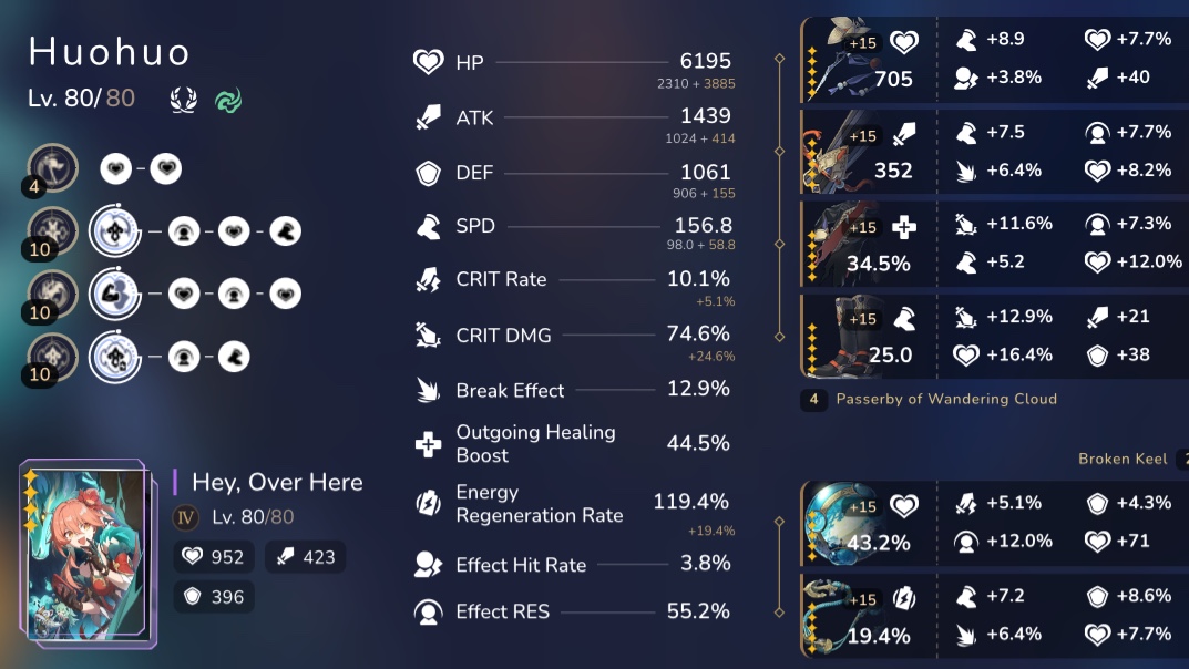 Also rate my houhou build Honkai: Star Rail | HoYoLAB