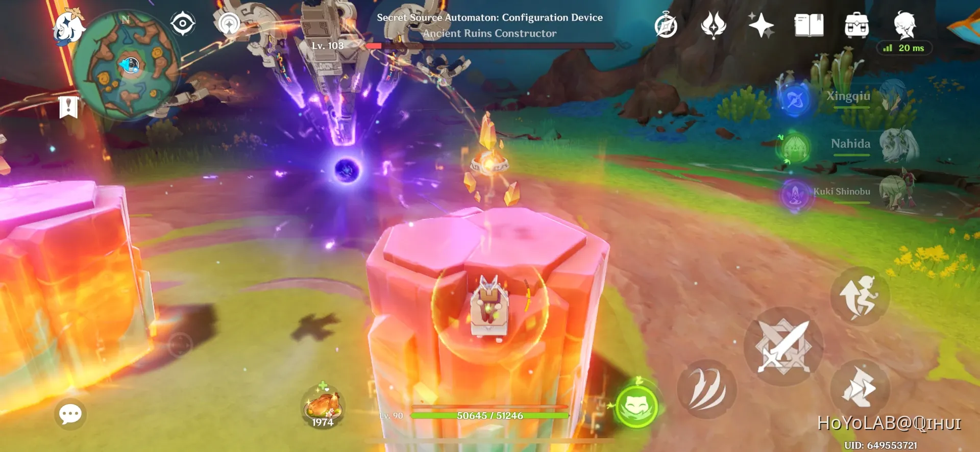 Tip for New 5.4 Abyss (Secret Source Automaton: Configuration Device ...